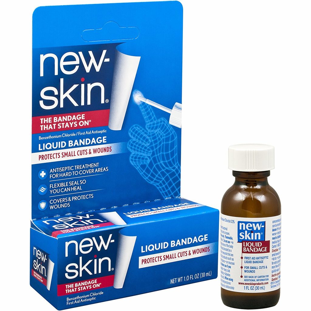 New-Skin Liquid Bandage 1.0 FL OZ, Liquid Bandage for Hard-to-Cover ...
